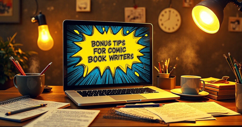 how to write a comic book